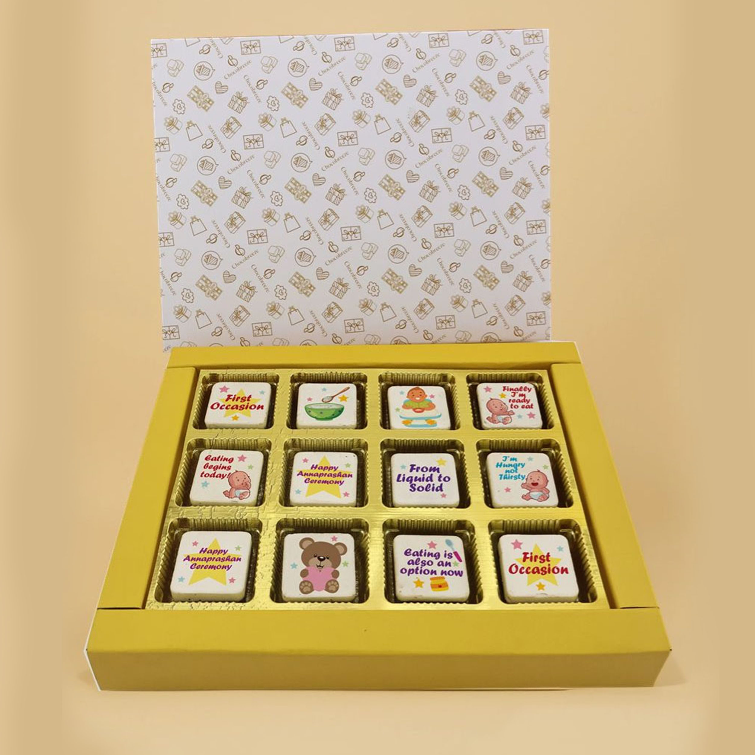 Sacred Anna Prasan Chocolates in Chocobreeze Premium Paper Sleeve Box ...