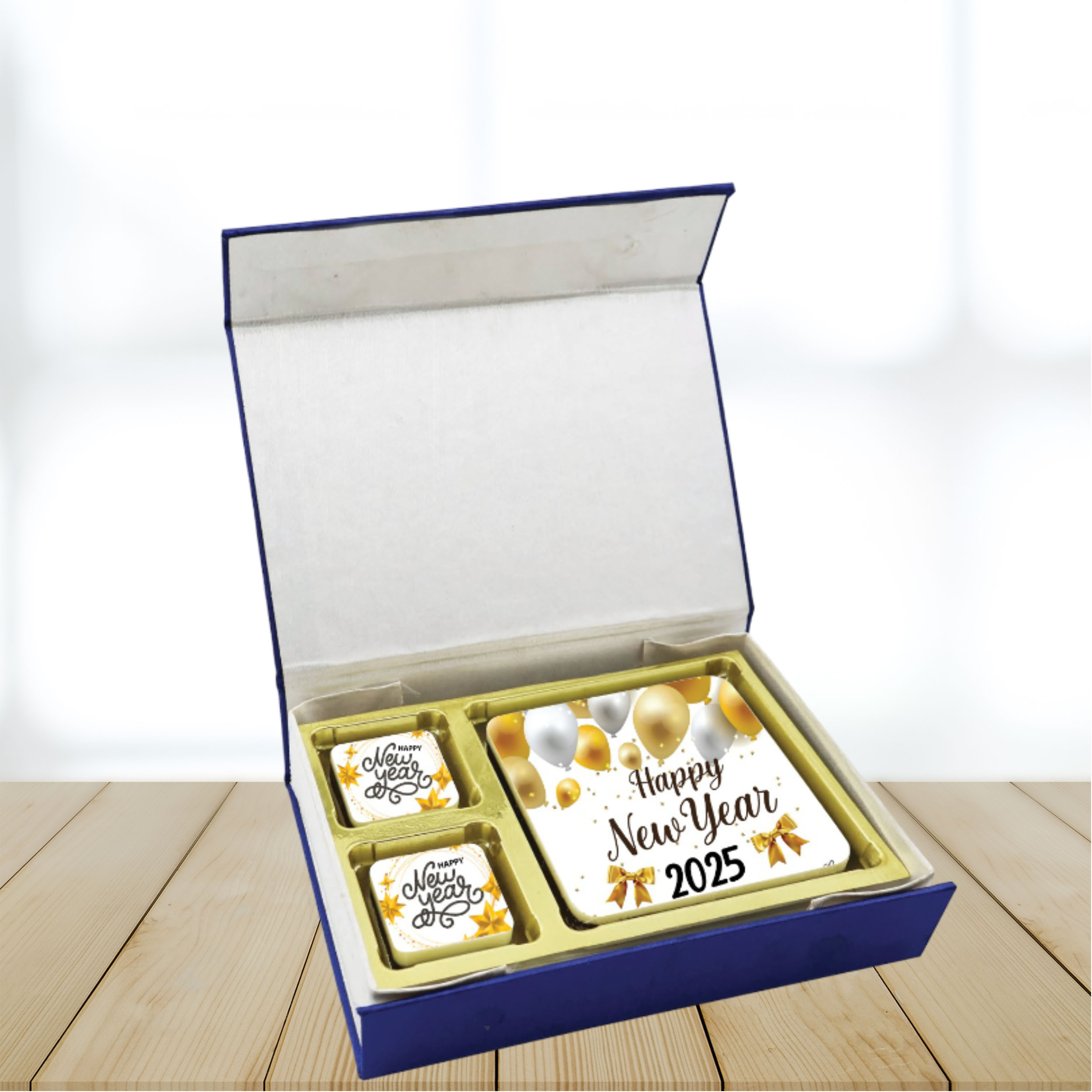 Premium New Year Chocolate Gift Box – Personalized Corporate Delight ...