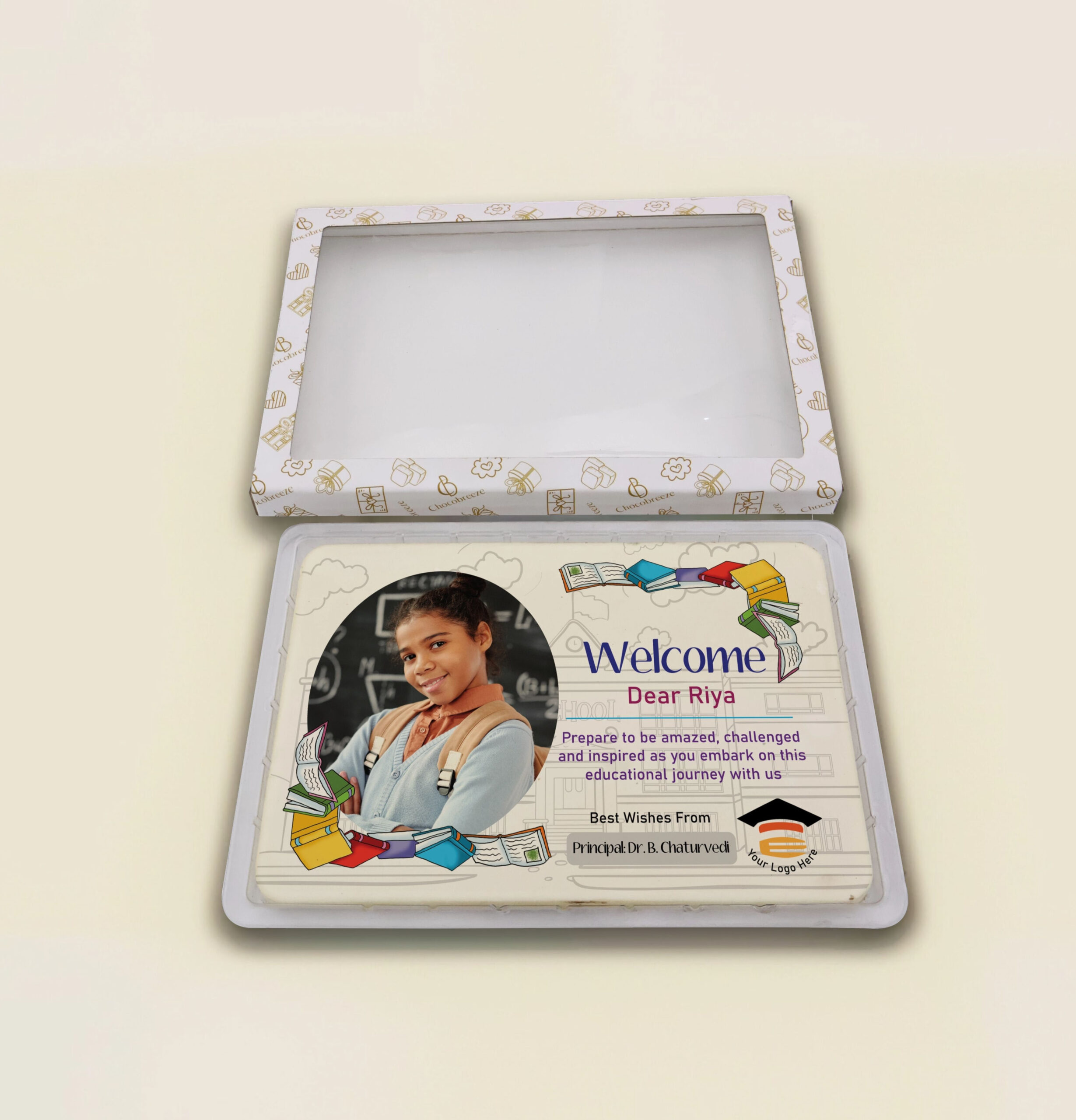 Exclusive School Admission Chocolate in Chocobreeze Premium Paper Box ...