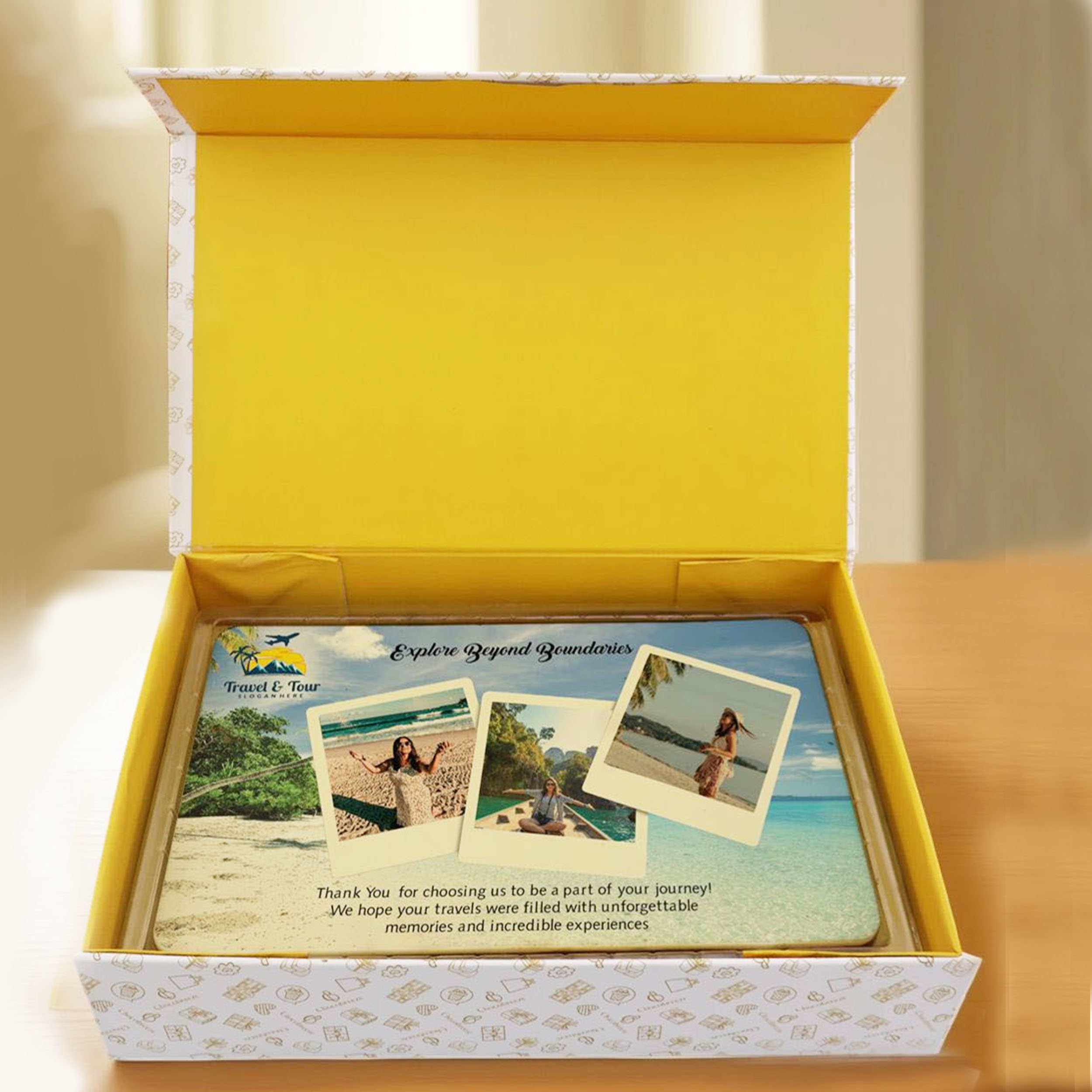 Elegant Tourism Chocolates in Luxury Box - Chocobreeze Personalized ...