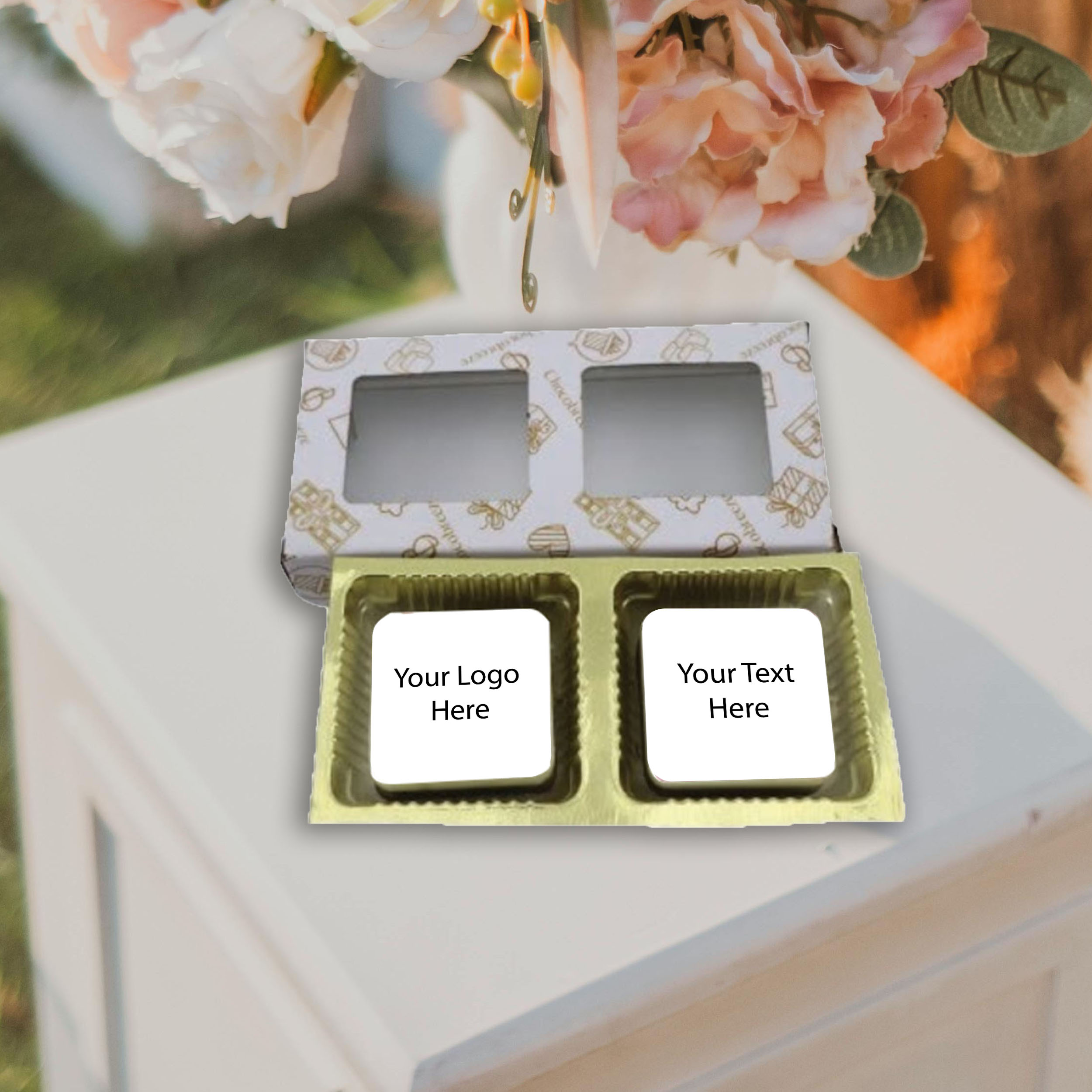 2 Bites - Chocobreeze Personalized Designer Chocolates