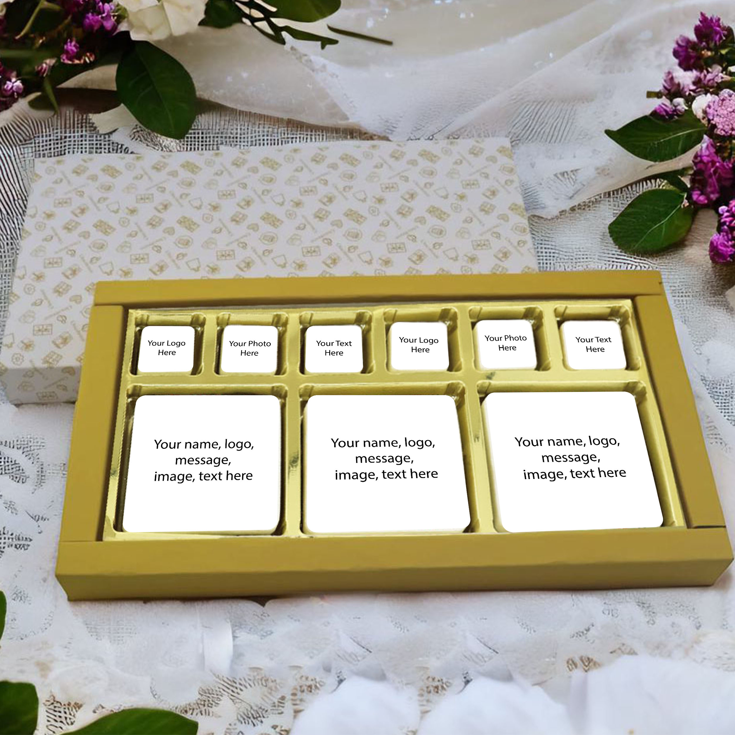 3x6 - Chocobreeze Personalized Designer Chocolates