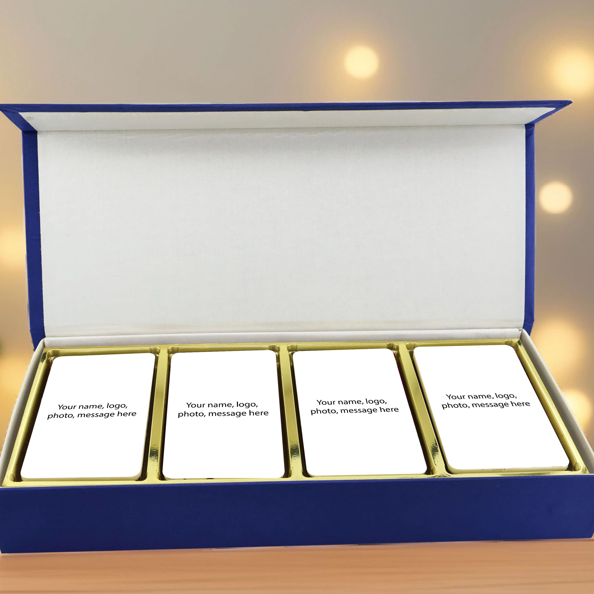 4 Bars - Chocobreeze Personalized Designer Chocolates