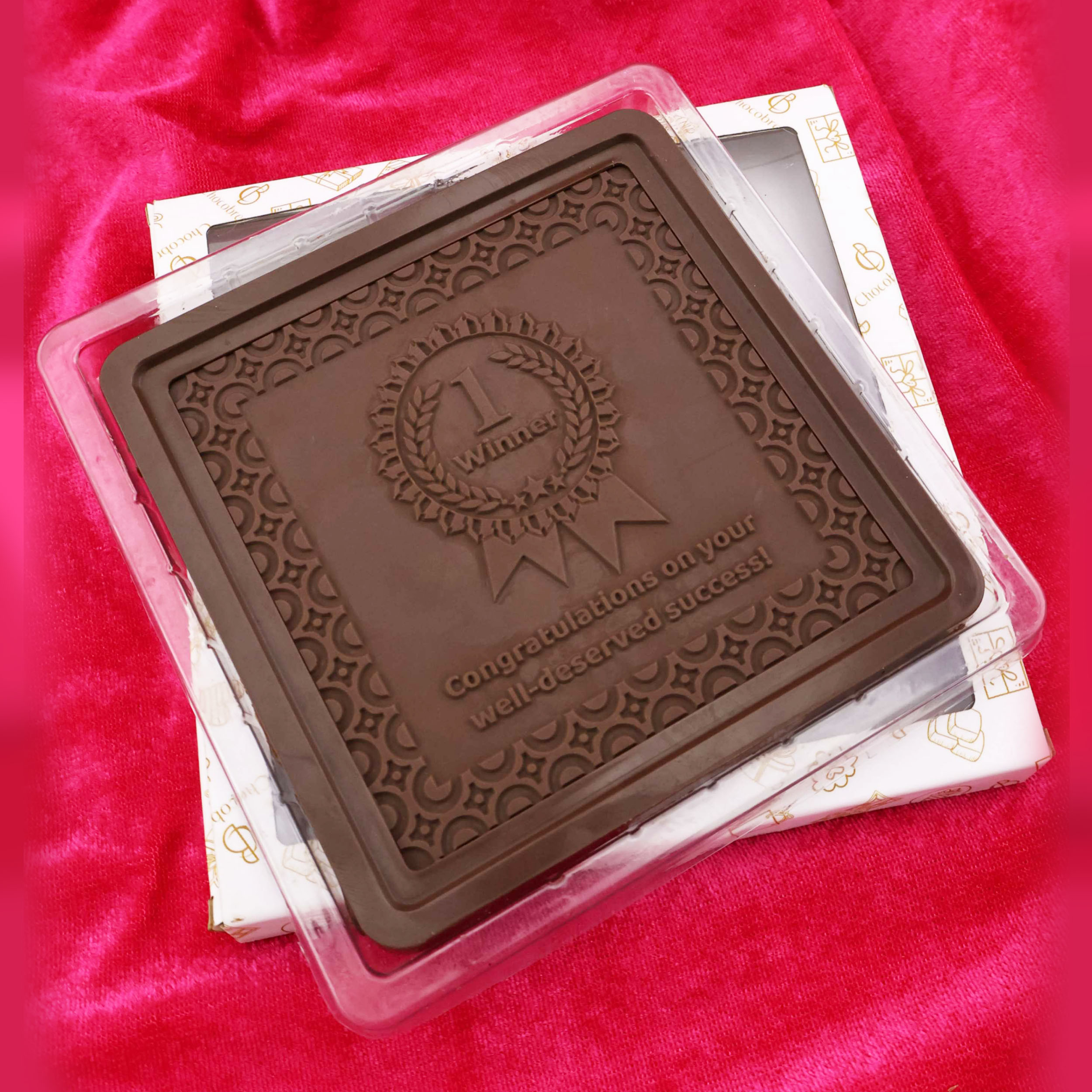 Celebratory Academic Achievement Chocolate in Chocobreeze Premium Paper ...