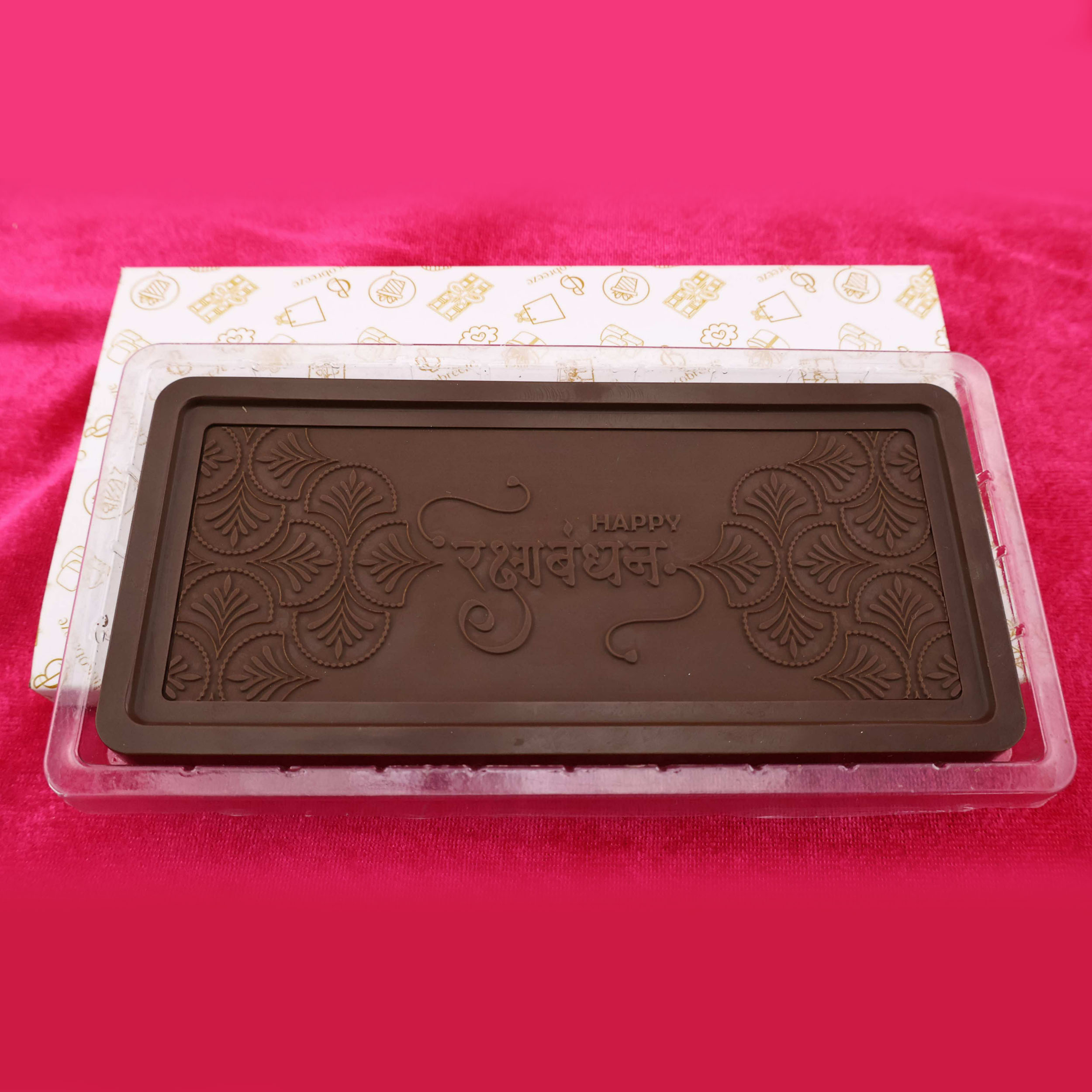 Elegant Rakshabandhan Chocolate in Chocobreeze premium paper Box ...