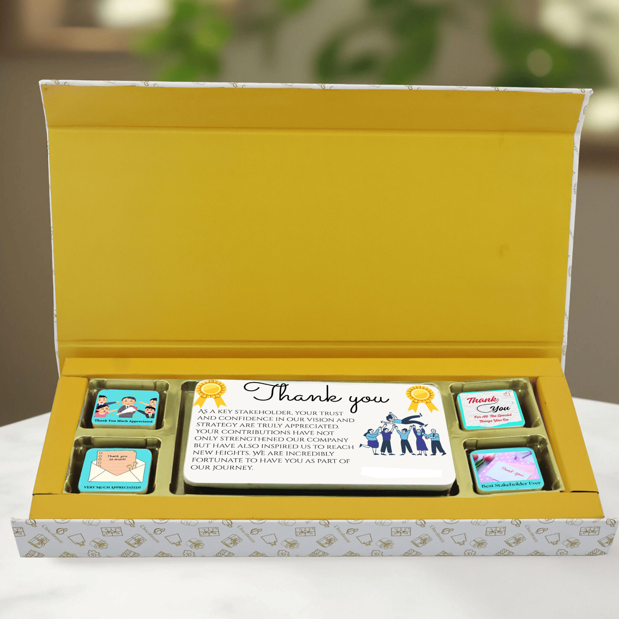 Stakeholder Appreciation Chocolates in Premium Gift Box - Chocobreeze ...