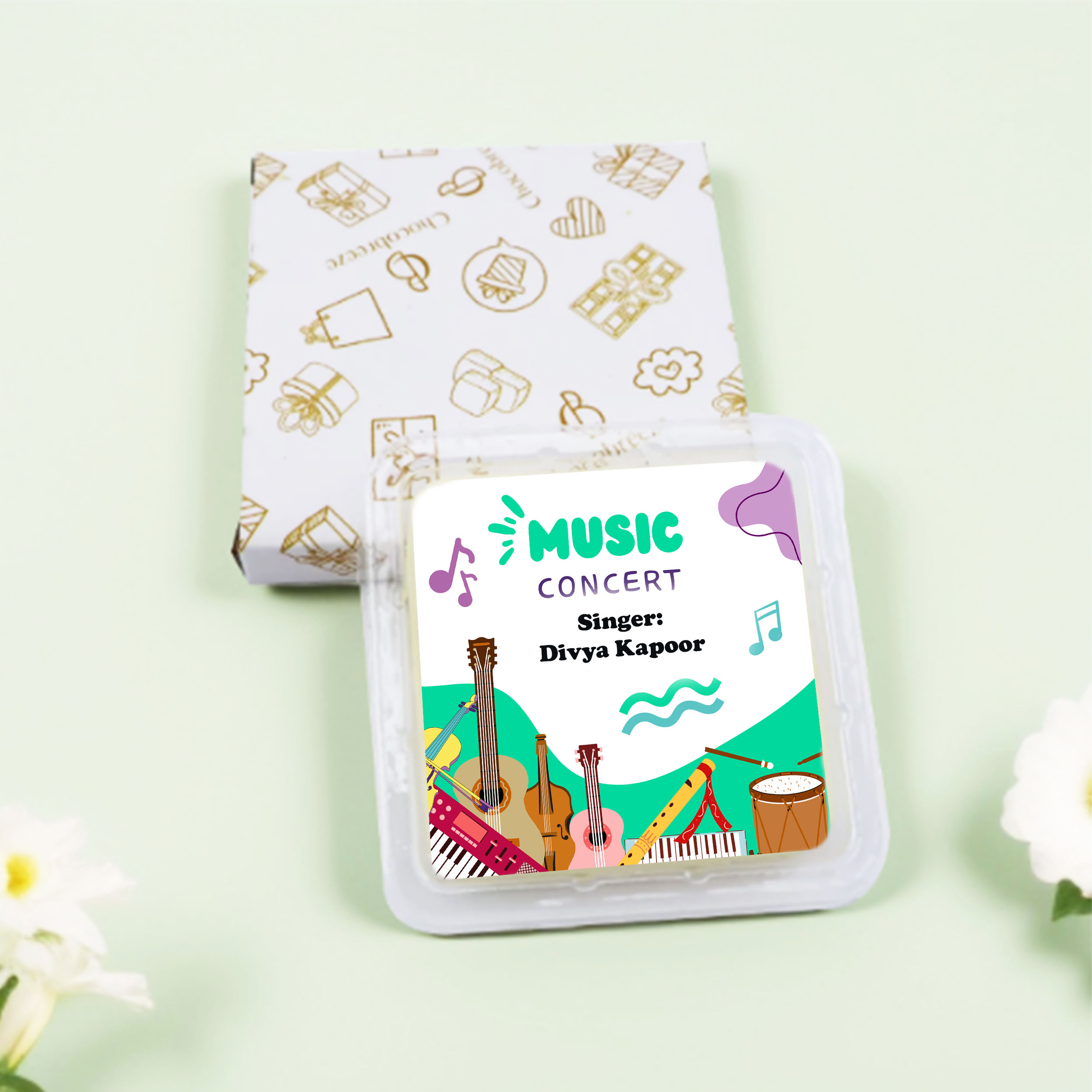 Exclusive Music Concert Chocolate Gift in Chocobreeze Premium Paper Box ...