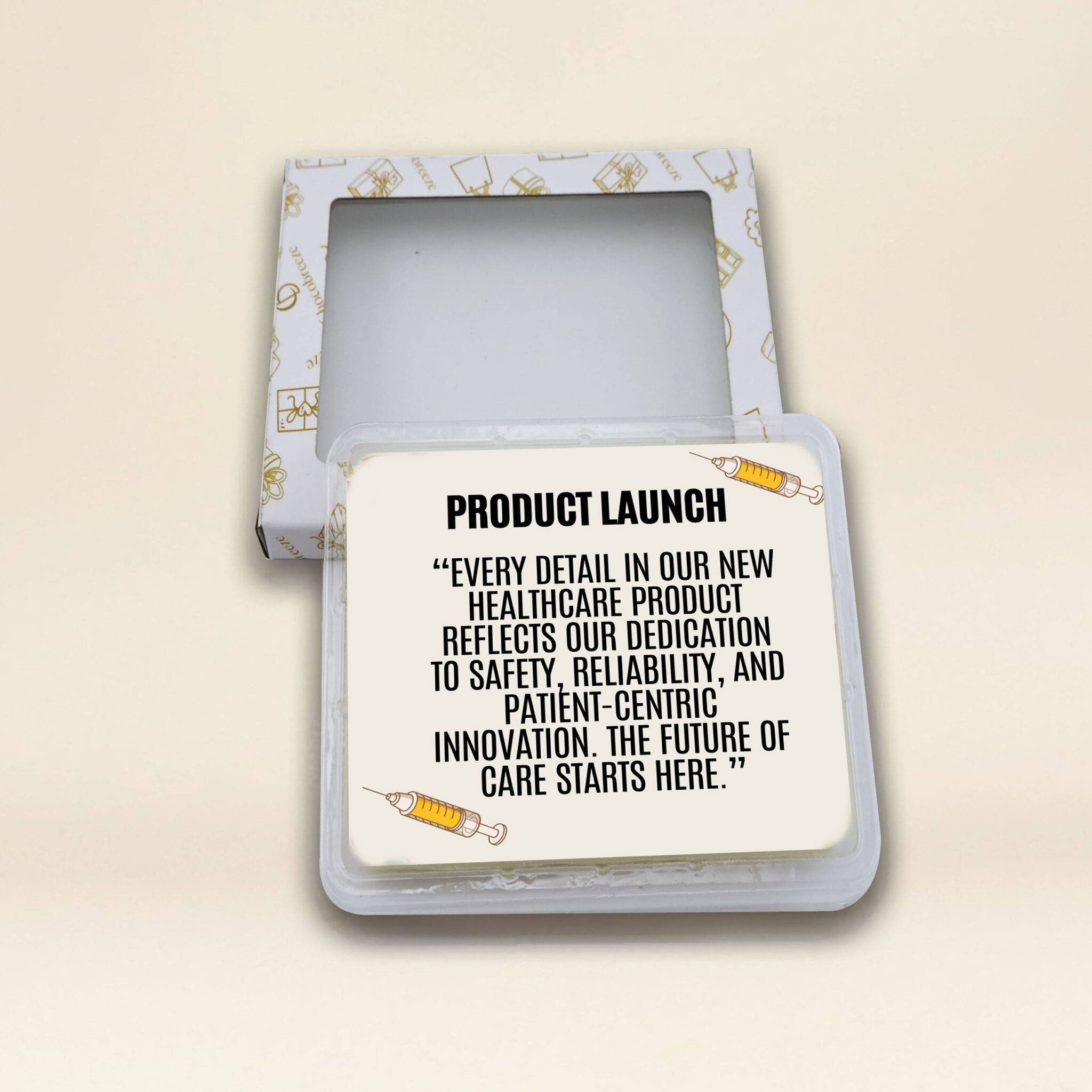 Healthcare Launch Chocolate Gift for Branding - Chocobreeze ...